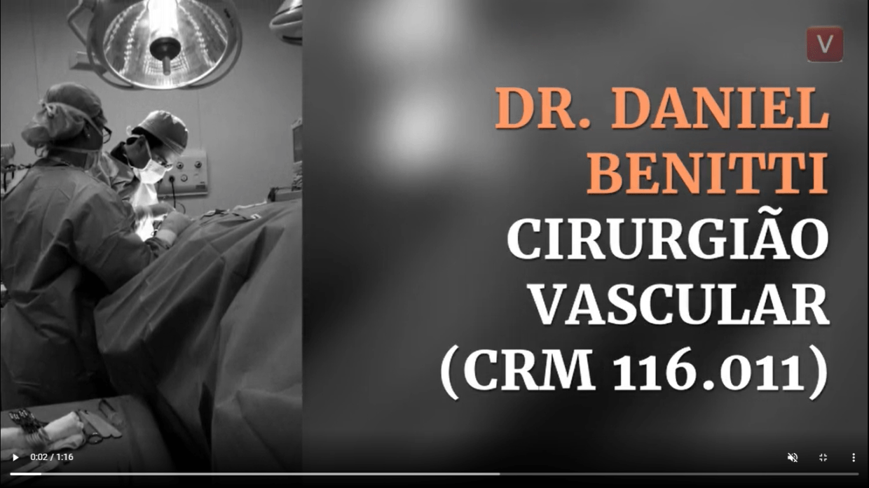 Perfil Profissional Do Cirurgião Vascular Dr Daniel Benitti Cirurgião Vascular Dr Daniel